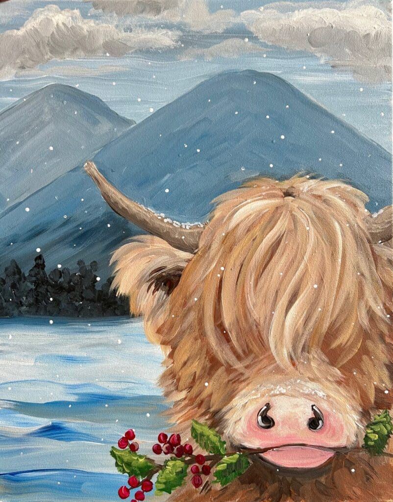 Highland Cow. New! | Painted Studios