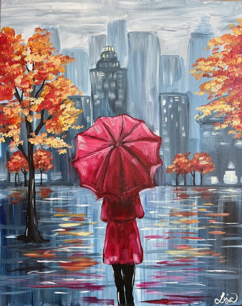 Red Umbrella | Painted Studios